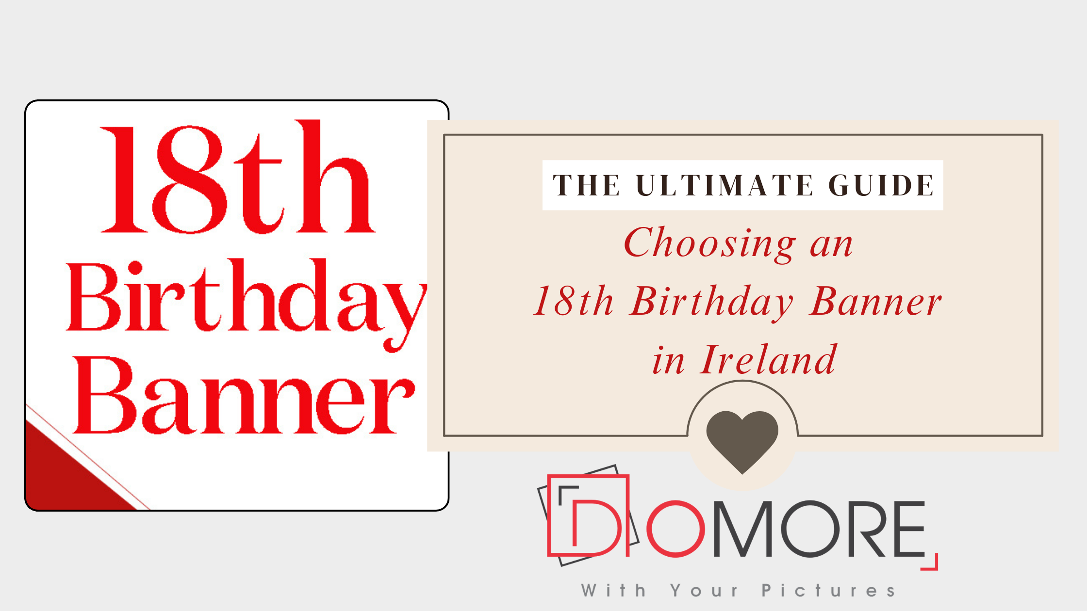 18th Birthday Banner Ideas | Custom & Photo Banners Ireland – Do More ...