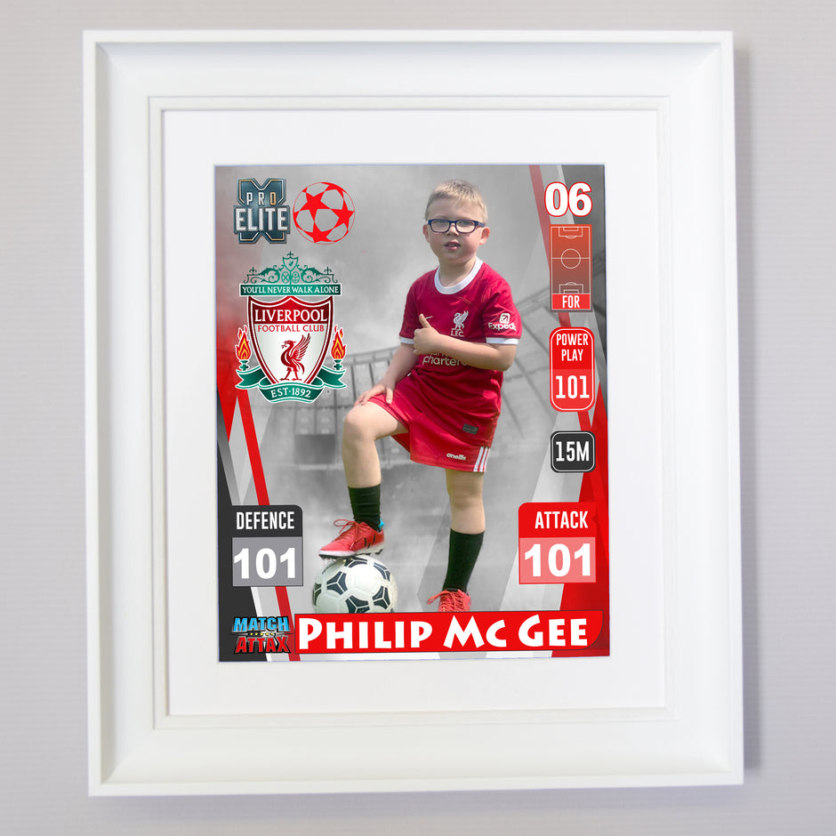 Pro Elite Match Attax Personalised Football Card | Domore.ie – Do More ...