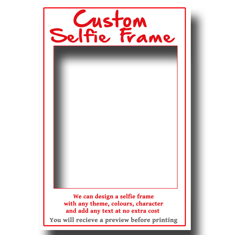 Custom Selfie Frame | Personalised Selfie Frame | Domore.ie – Do More ...